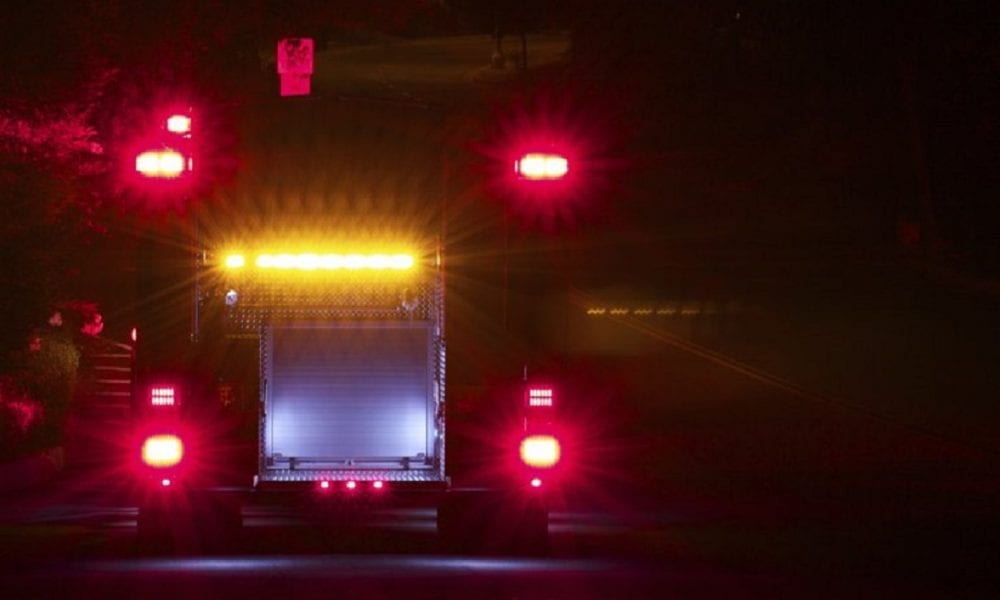 Transit van set on fire in late night arson attack on building site ...