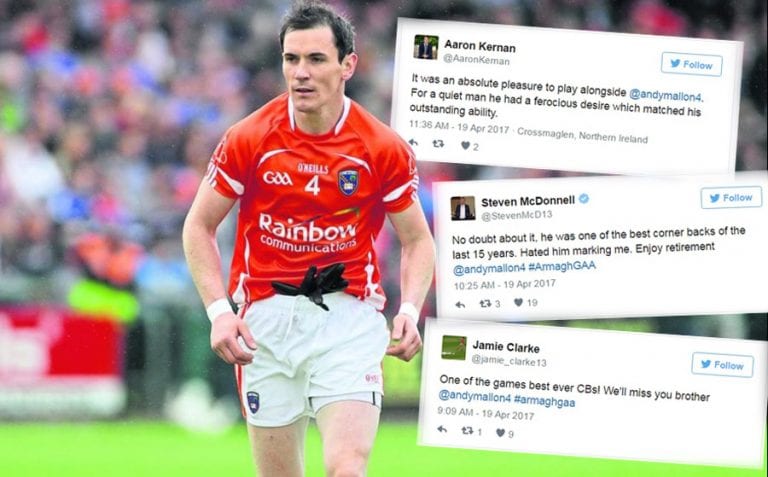 ‘One of the best corner-backs ever’ Armagh GAA legend Andy Mallon ...