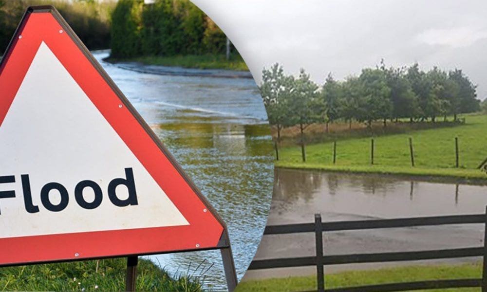 Flooding nightmare for Armagh motorists as heavy rain blocks roads ...