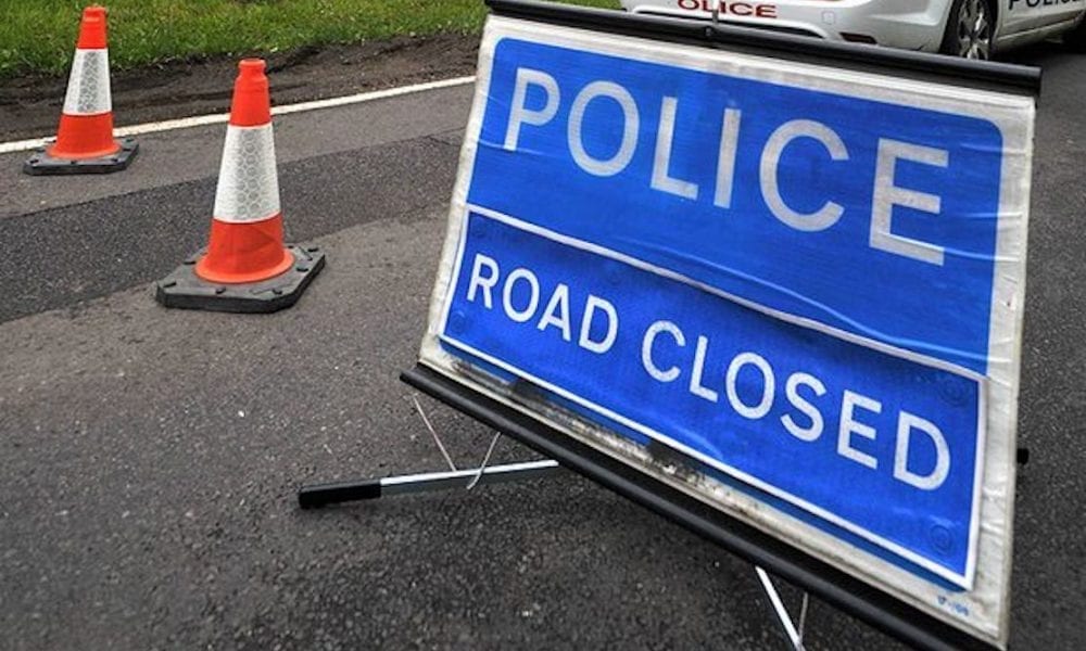 Road closure on A1 after two vehicle collision – Armagh I