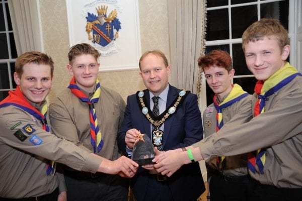Tandragee Scouts who helped rescue man injured in Mournes given special ...