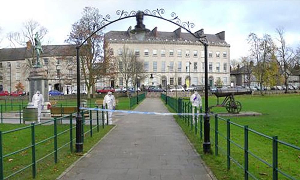 Public to be barred from Armagh’s Mall as specialists cordon off area ...