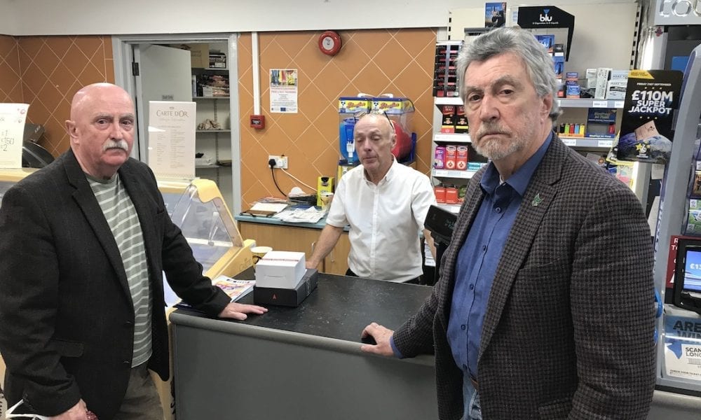 Shop owner’s horrific ordeal as masked youths armed with hatchet storm ...