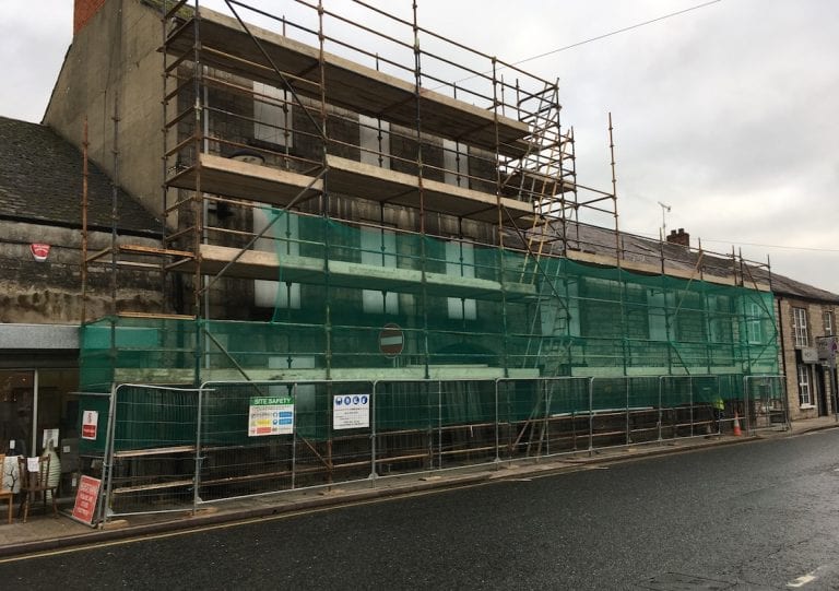 The scaffolding’s gone up on Dobbin Street and here’s what’s going down ...