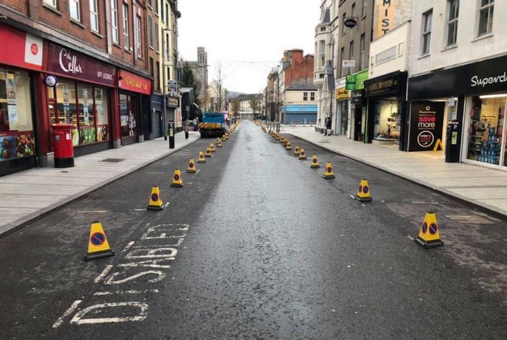 Newry traders infuriated after main street cordoned off 10 hours before ...
