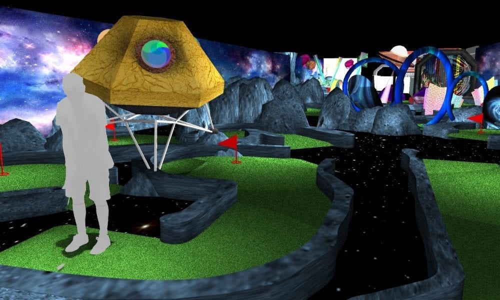 Amazing ‘space themed’ adventure golf park to blast off in Co Armagh in ...