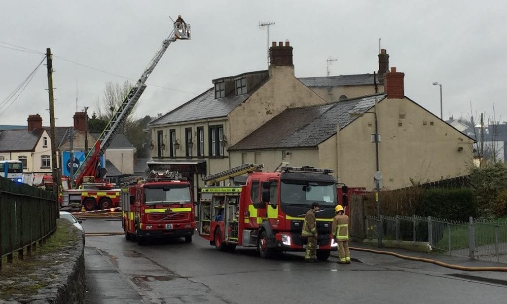 Armagh bar blaze took firefighters three and a half hours to get under ...