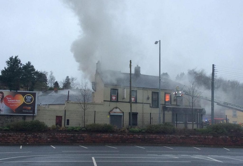 Eye-witness describes ‘carnage’ as flames rip through well-known Armagh ...
