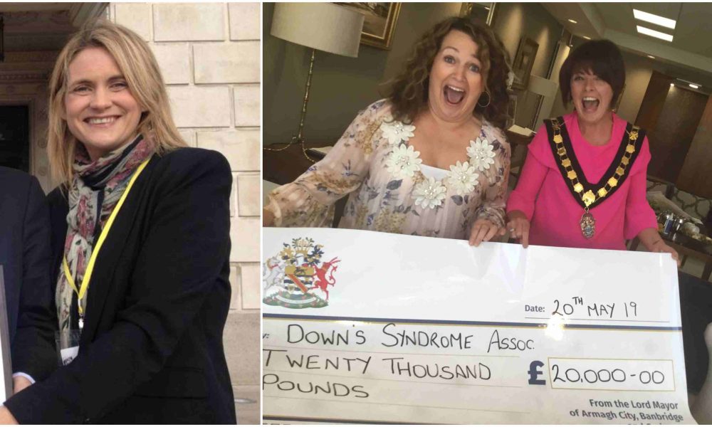 Outgoing Lord Mayor hands ceremonial chains over to Armagh councillor ...