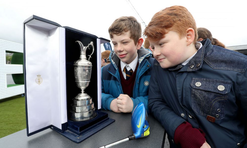 In pictures: Tourism NI’s ‘Epic Journey to The 148th Open’ arrives into ...