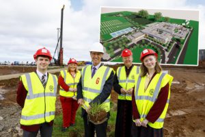 Work officially starts on new £56m St Ronan’s College in Lurgan – Armagh I