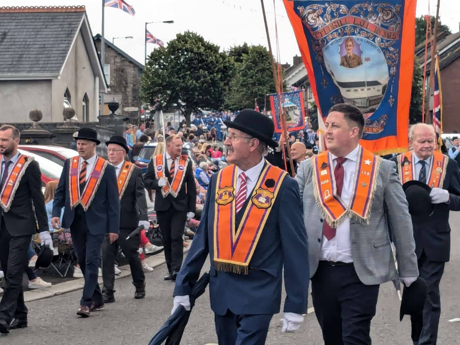 Watch: Thousands turn out for Twelfth celebrations in Killylea – Armagh I