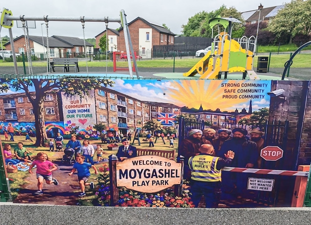 Moygashel banner ‘designed to spread fear’ says MLA as Association ...